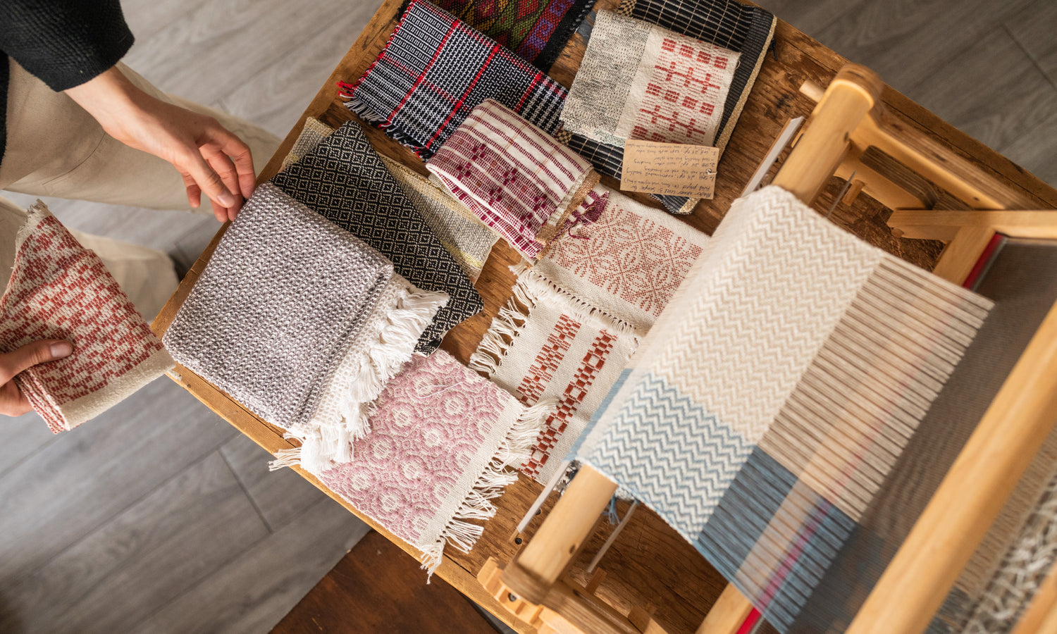 Gather Textiles - Weaving Yarns, Looms & Patterns