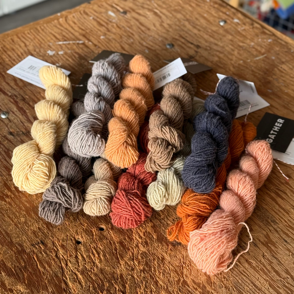 Hill and Down Fingering Wool – Gather Textiles